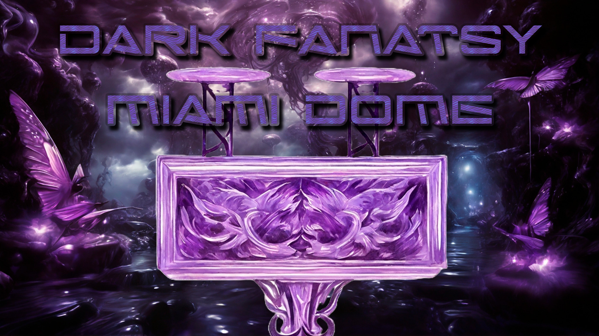 Dark Fantasy Miami Dome Mod for Brawlhalla | BHalla Mods