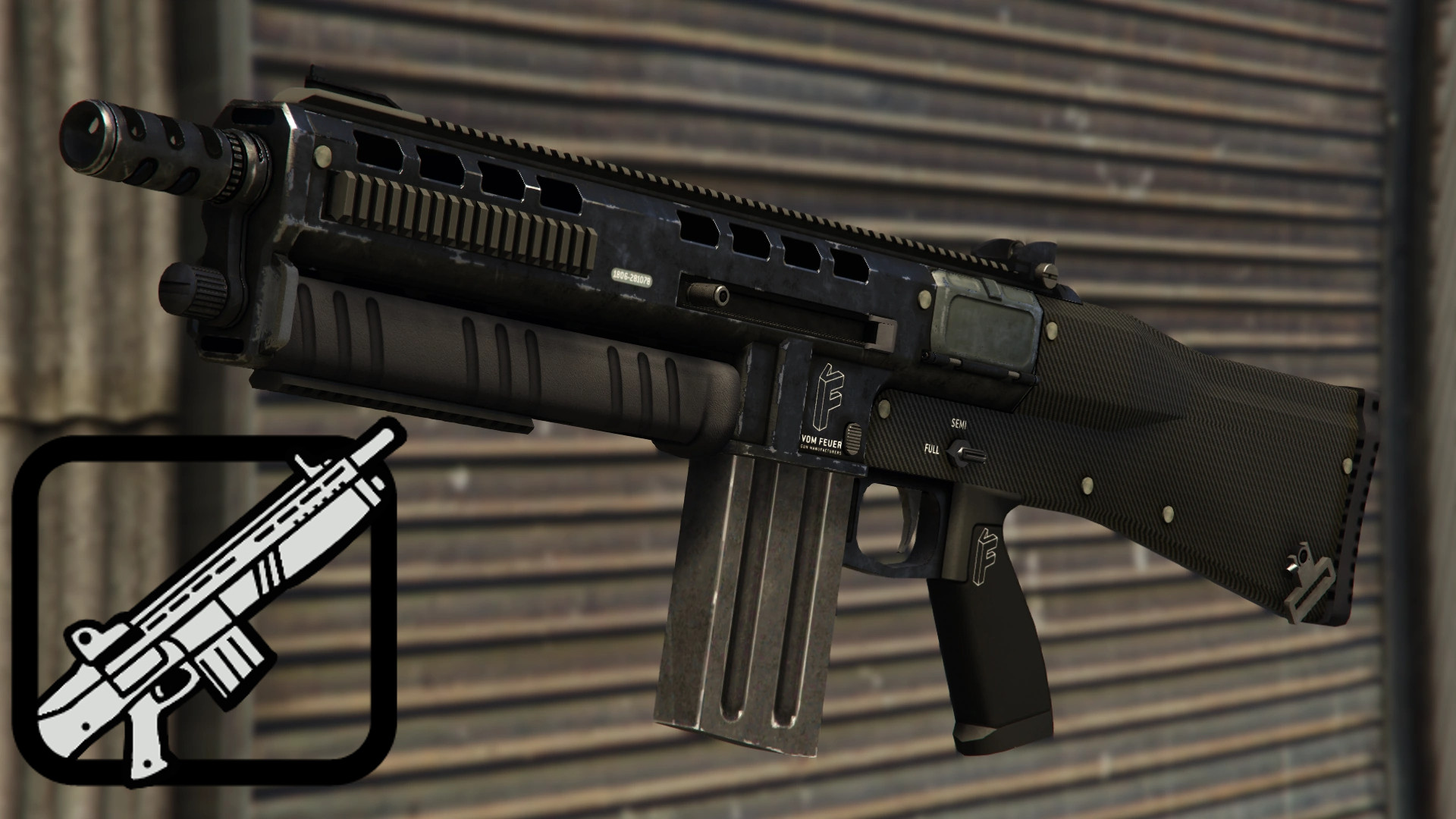 GTA-V SHOTGUNS ICONS WITH SA STYLE Mod for Grand Theft Auto: San ...