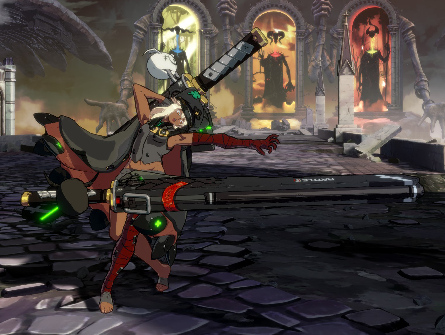 Dark Clothing for Ramlethal Mod for GUILTY GEAR -STRIVE- | GGST Mods