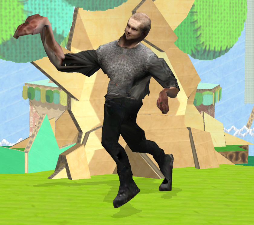 Human Man Luigi Mod for Super Smash Bros. Melee | SSBM Mods