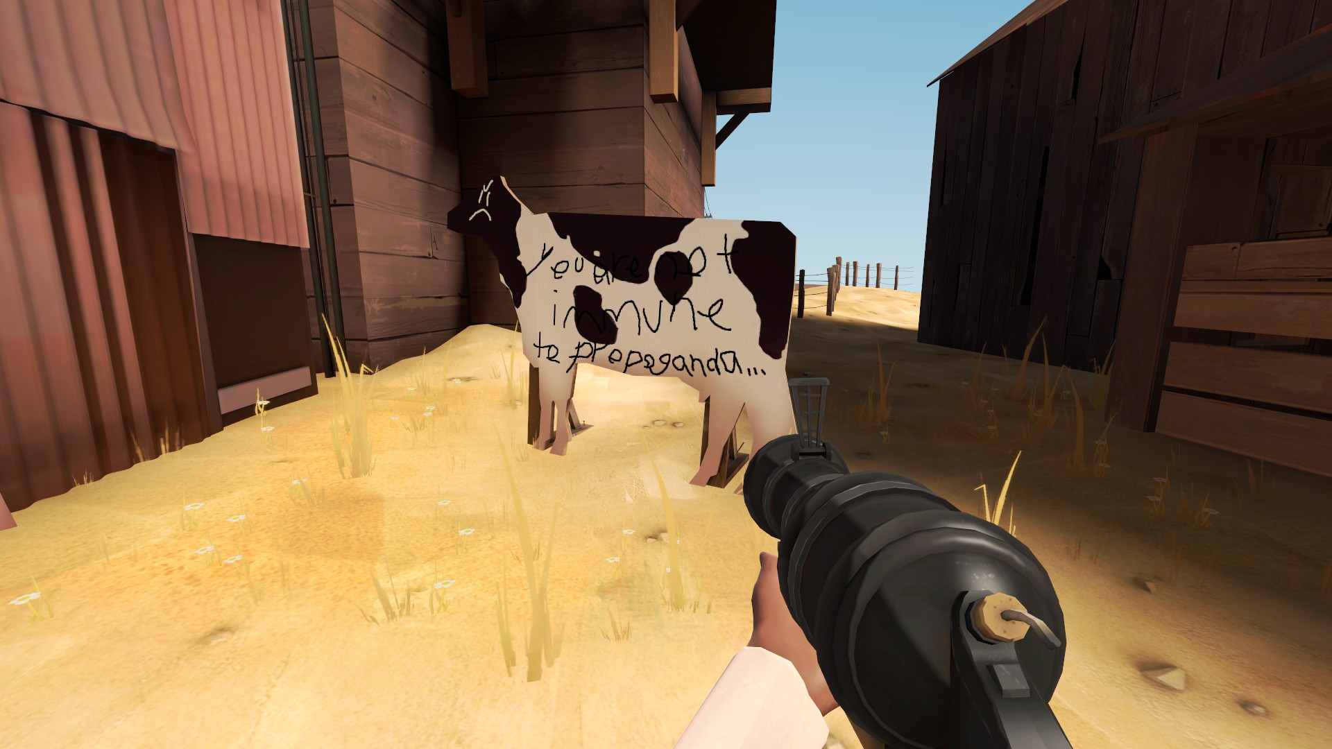 Vulgar Vandalized Cows Mod for Team Fortress 2 | TF2 Mods