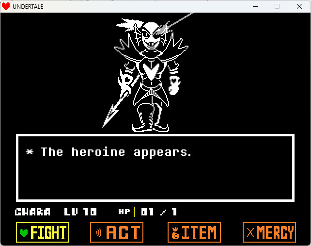 1HP Mod Mod for UNDERTALE | UNDERTALE Mods