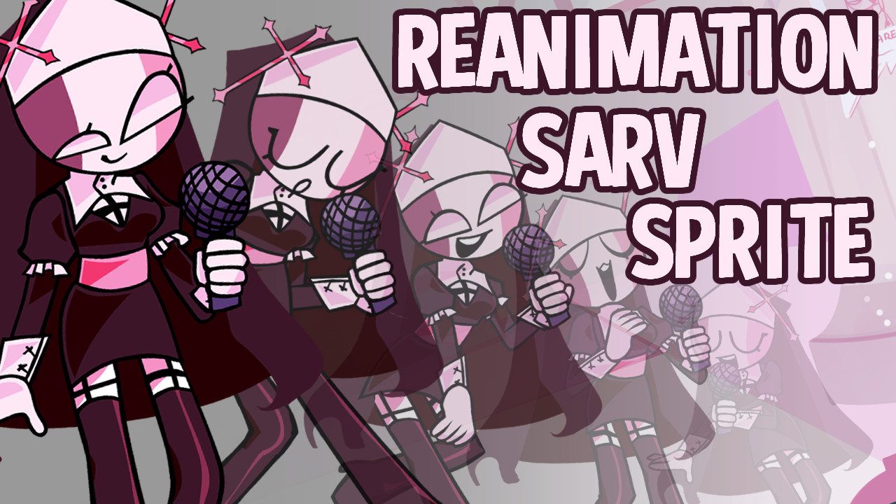 Sarv Sprite Reanimate V1 (Download) Mod for Friday Night Funkin' | FNF Mods