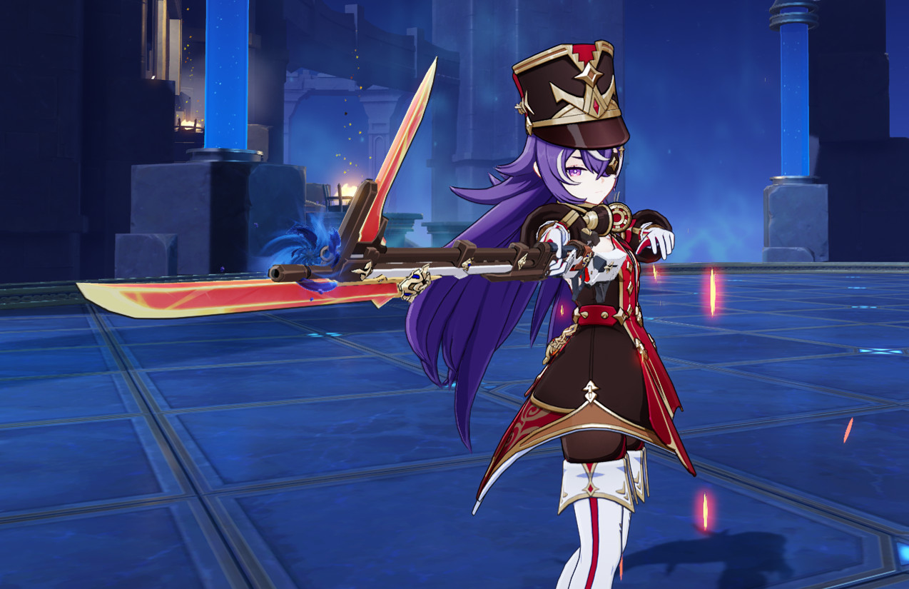 Bronya Rifle over Chevreuse Rifle & Polearm Mod for Genshin Impact | GI ...