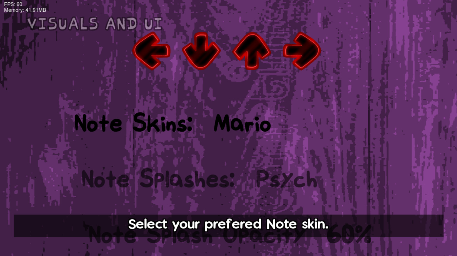 Mario's madness note skin pack Mod for Friday Night Funkin' | FNF Mods