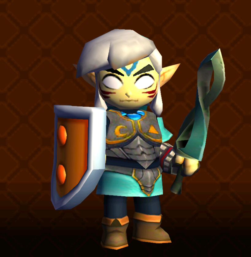 Fierce Deity in ALBW Mod for The Legend of Zelda: A Link Between Worlds ...