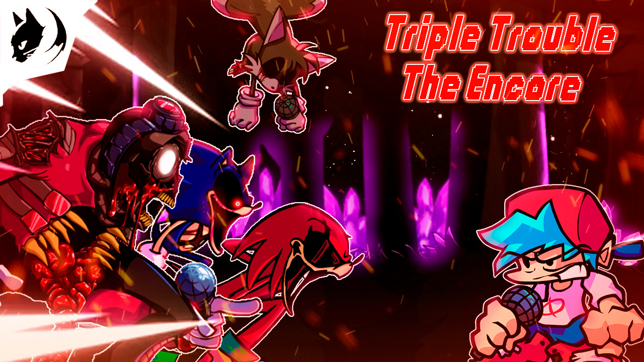 FNF:Triple Trouble The Encore (Awe mix) Mod for Friday Night Funkin' | FNF Mods