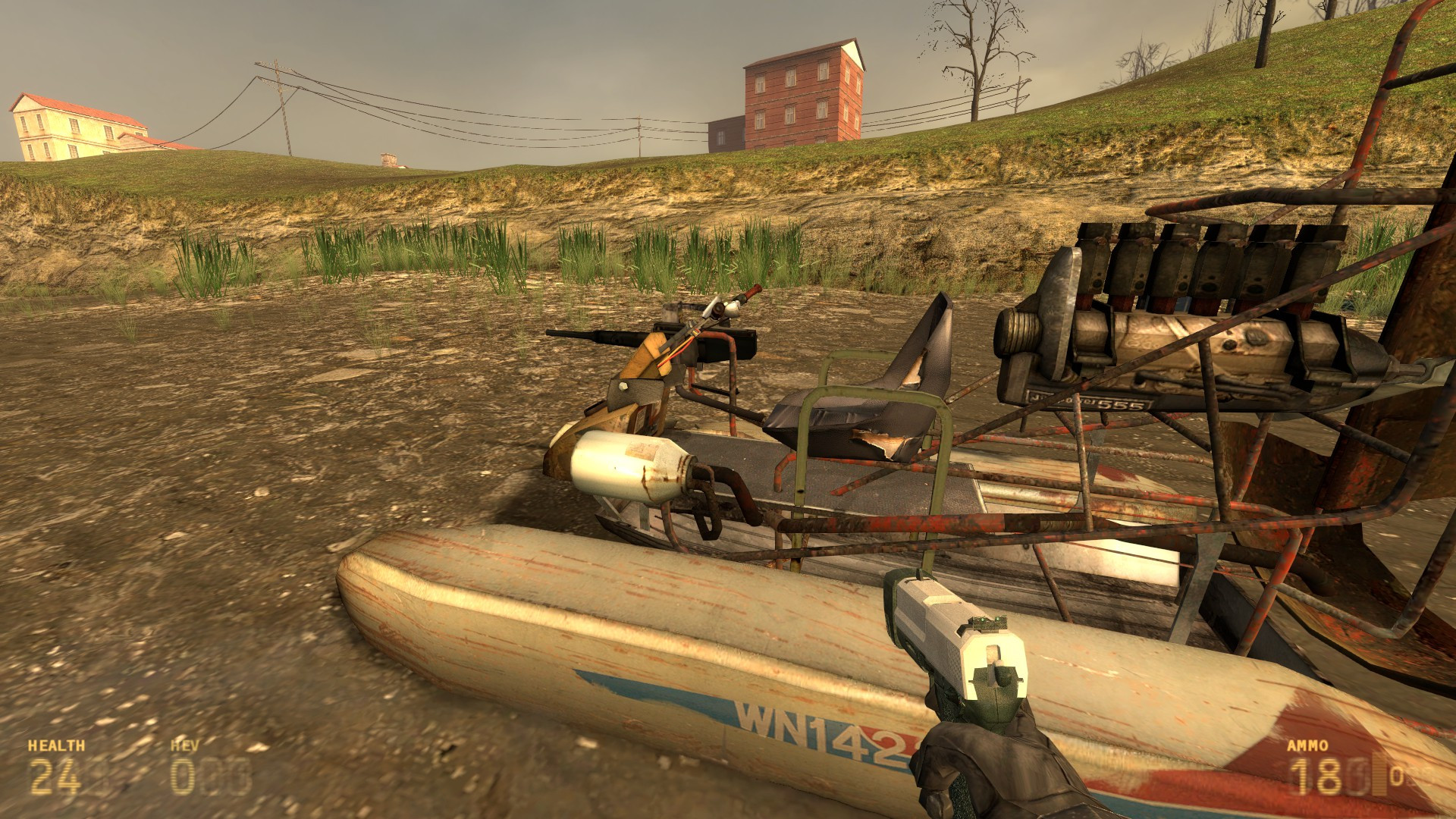 BETA Airboat with Retail gun Mod for Half-Life 2 | HL2 Mods