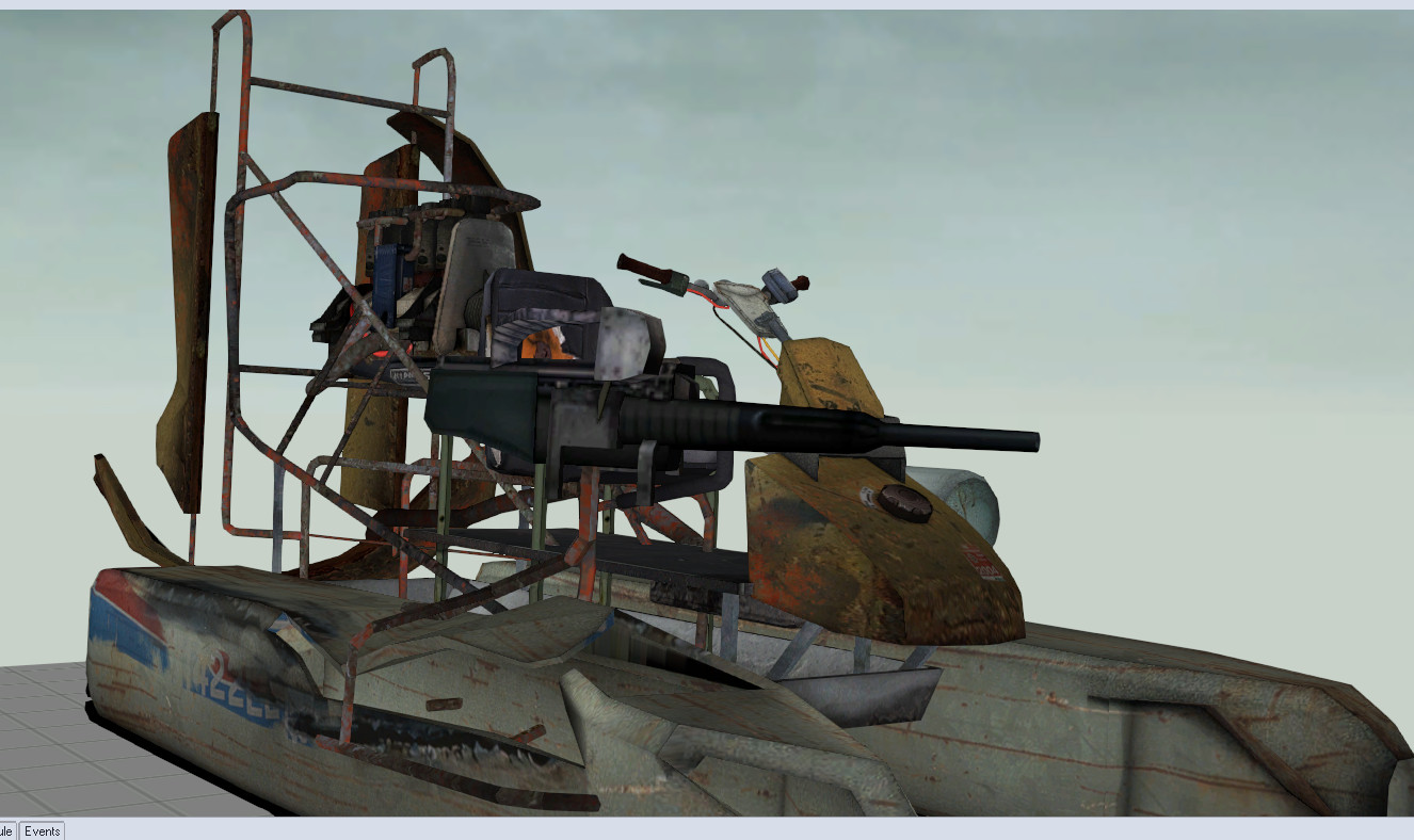 BETA Airboat with Retail gun Mod for Half-Life 2 | HL2 Mods