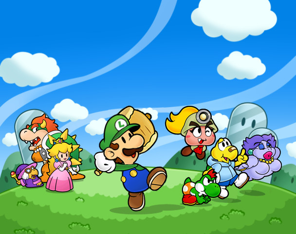 PAPER LUIGI TTYD Mod for Paper Mario: The Thousand Year Door | PM2 Mods