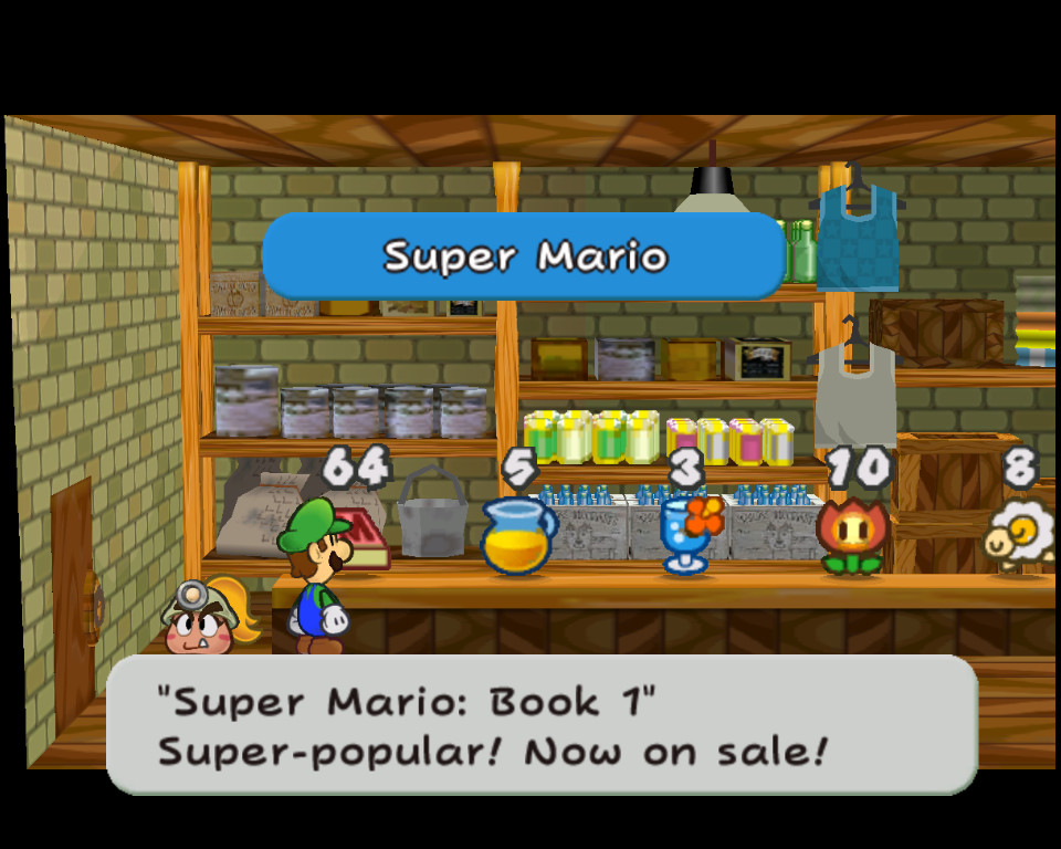 PAPER LUIGI TTYD Mod for Paper Mario: The Thousand Year Door | PM2 Mods