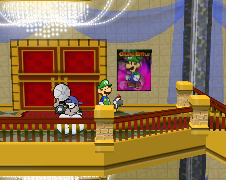 PAPER LUIGI TTYD Mod for Paper Mario: The Thousand Year Door | PM2 Mods