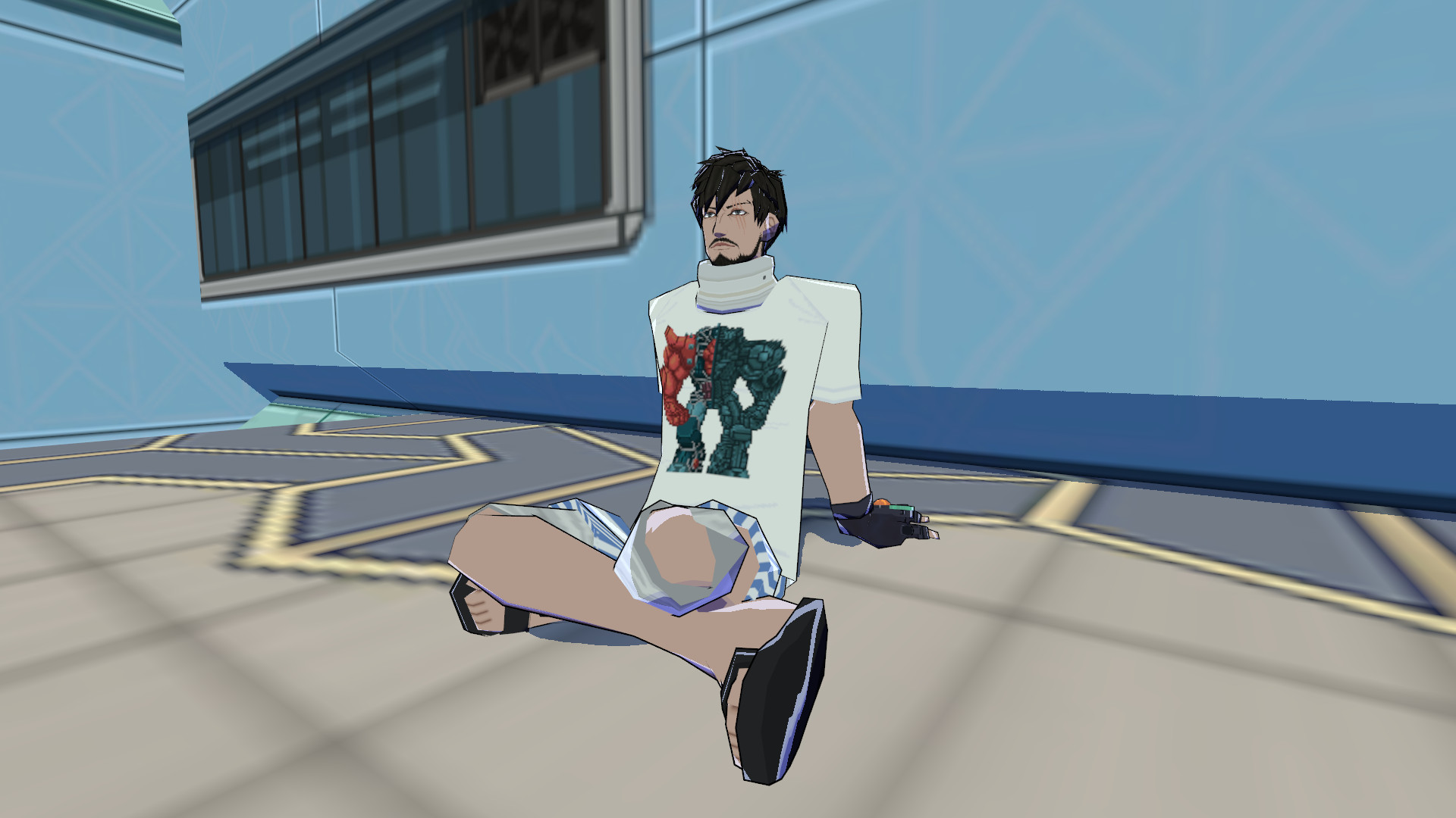 [SENSITIVE CONTENT] Travis Touchdown [NMH3] Mod for Bomb Rush Cyberfunk | BRC Mods