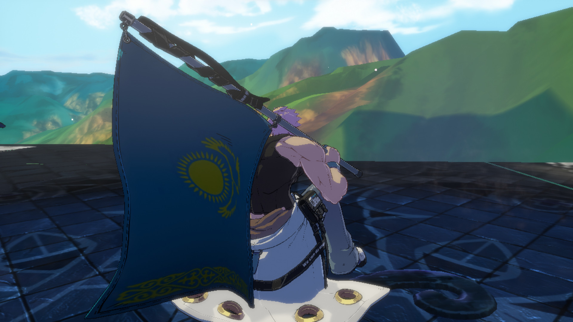 Kazakhstan Flag Sin Mod for GUILTY GEAR -STRIVE- | GGST Mods
