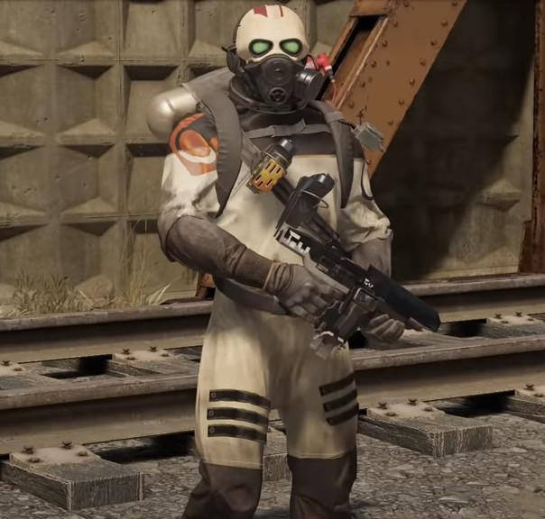 Combine soldier in the style of HLA grunts Mod for Half-Life 2 | HL2 Mods