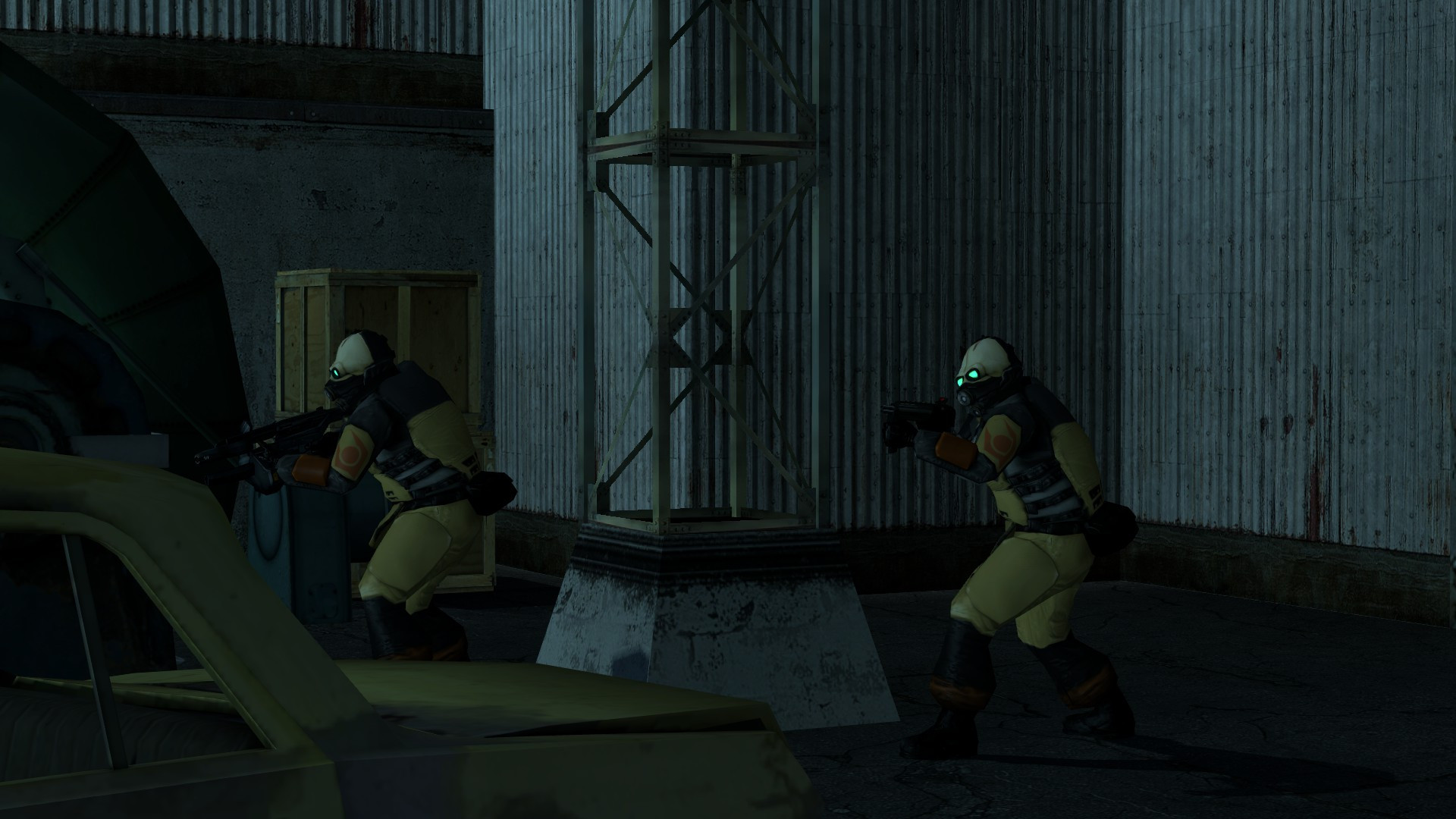 Combine soldier in the style of HLA grunts Mod for Half-Life 2 | HL2 Mods