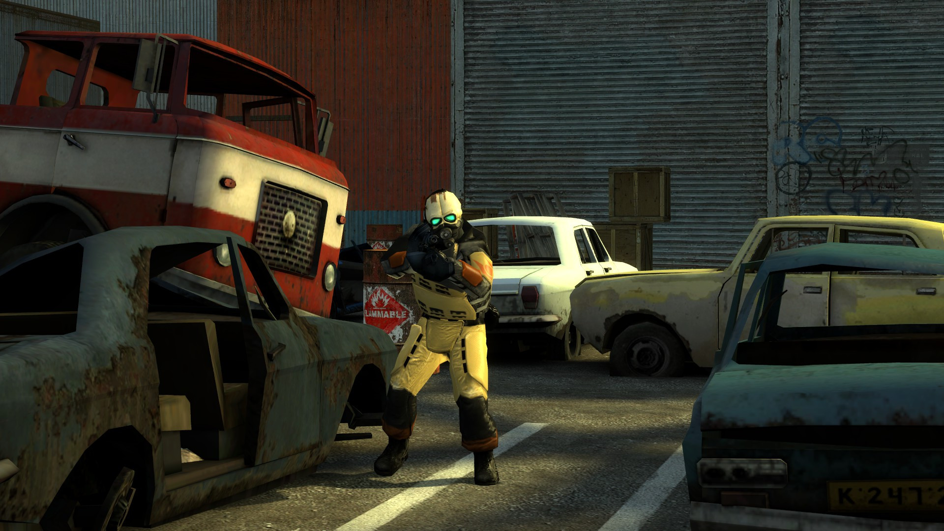 Combine soldier in the style of HLA grunts Mod for Half-Life 2 | HL2 Mods