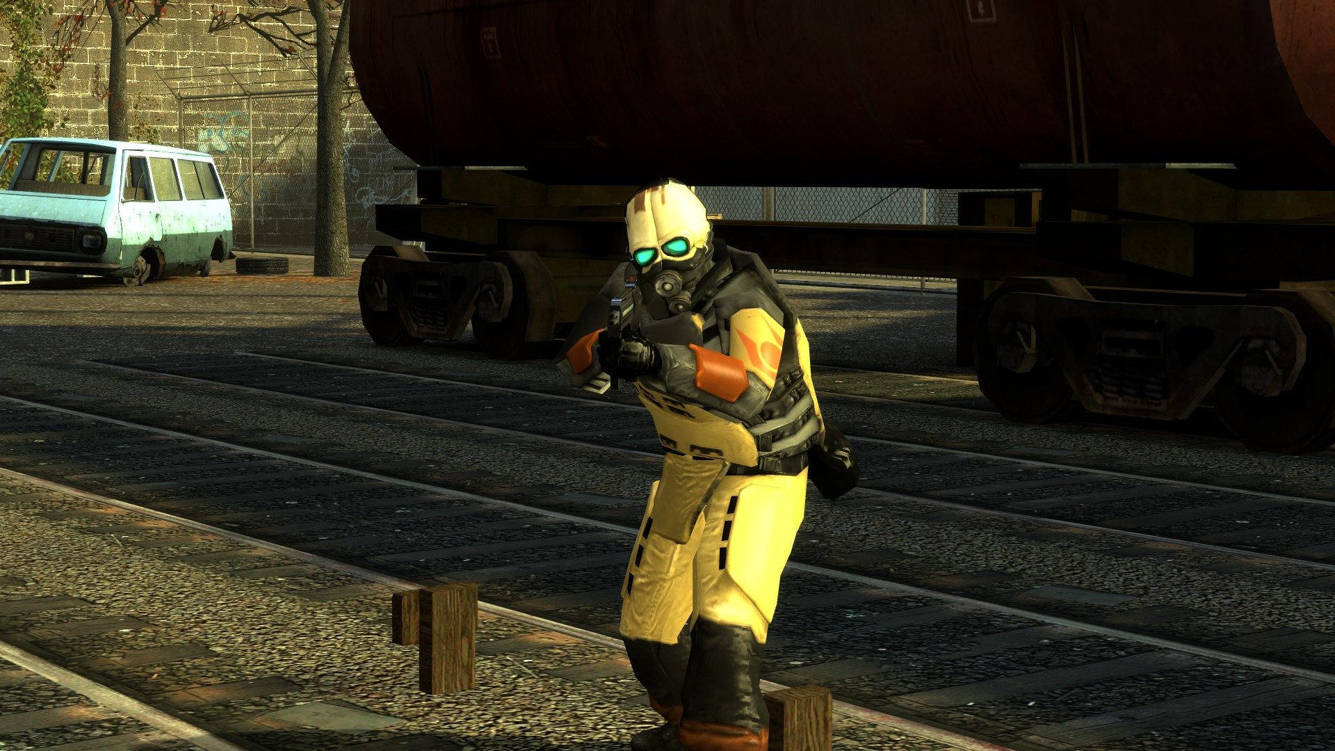 Combine soldier in the style of HLA grunts Mod for Half-Life 2 | HL2 Mods