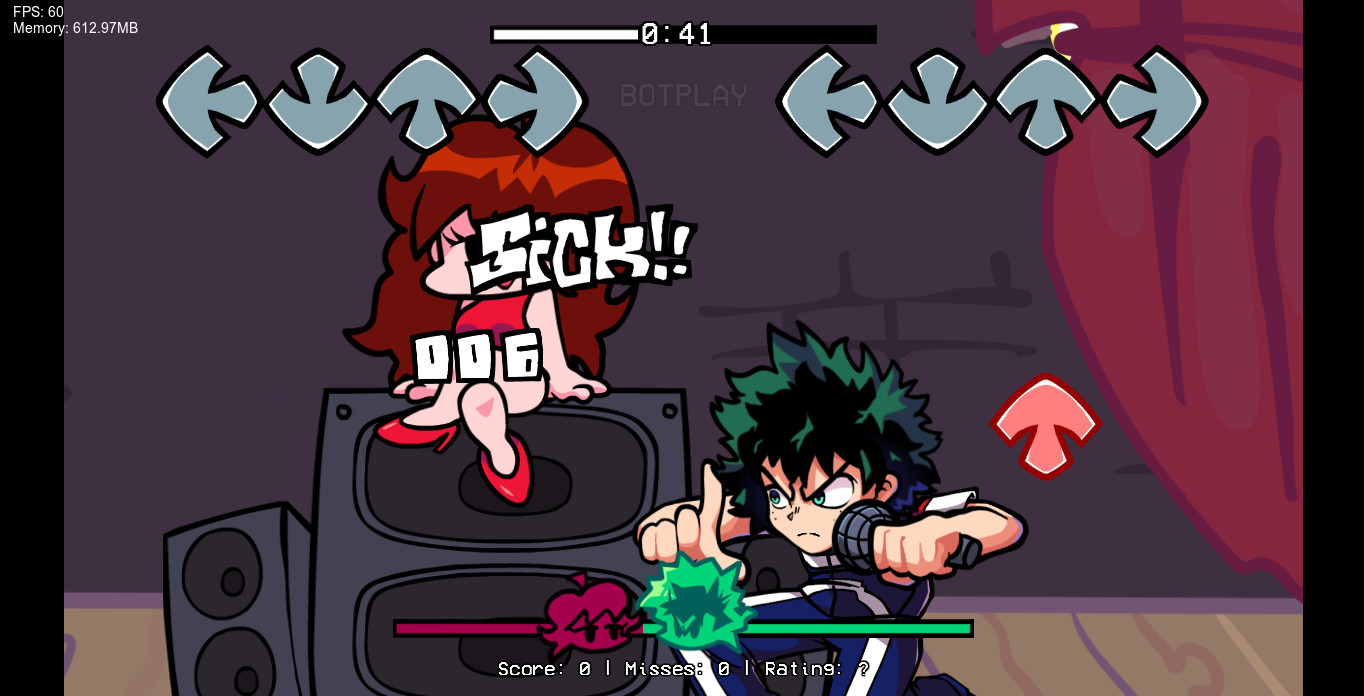 Playable Deku Mod for Friday Night Funkin' | FNF Mods