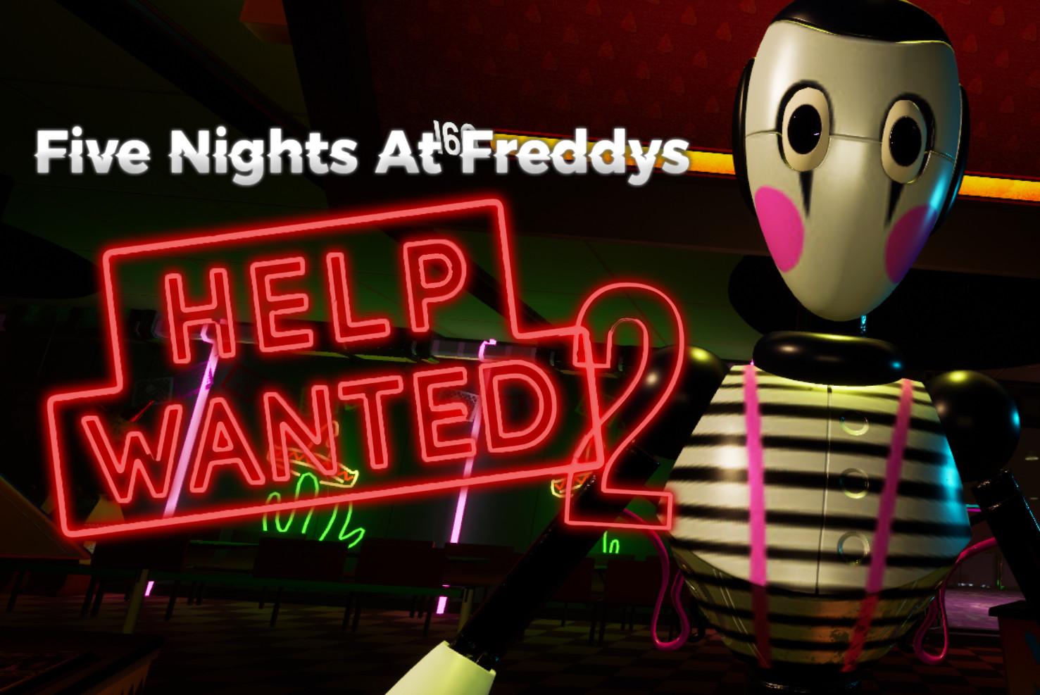 Mime STAFF Bots Mod for Five Nights at Freddy's: Help Wanted 2 | FNAF ...