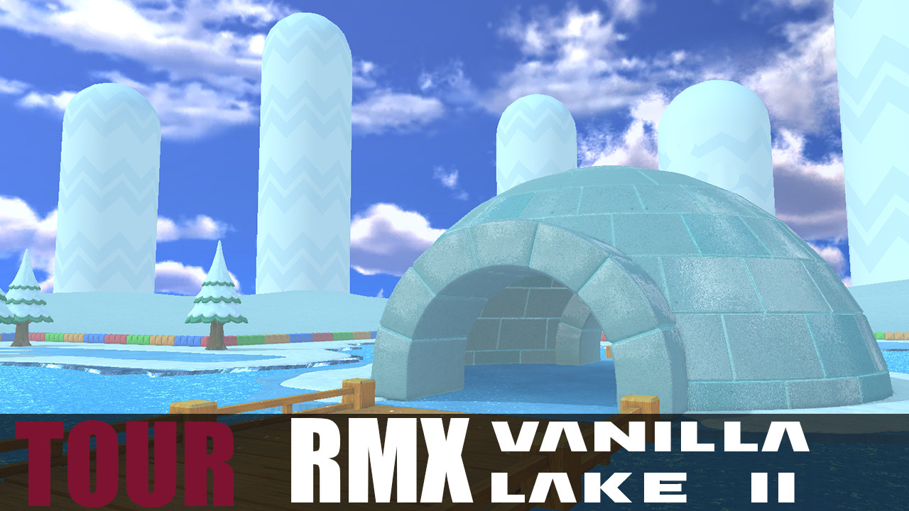 RMX Vanilla Lake 2 (Tour Remastered) Mod for Mario Kart 8 Deluxe | MK8D ...