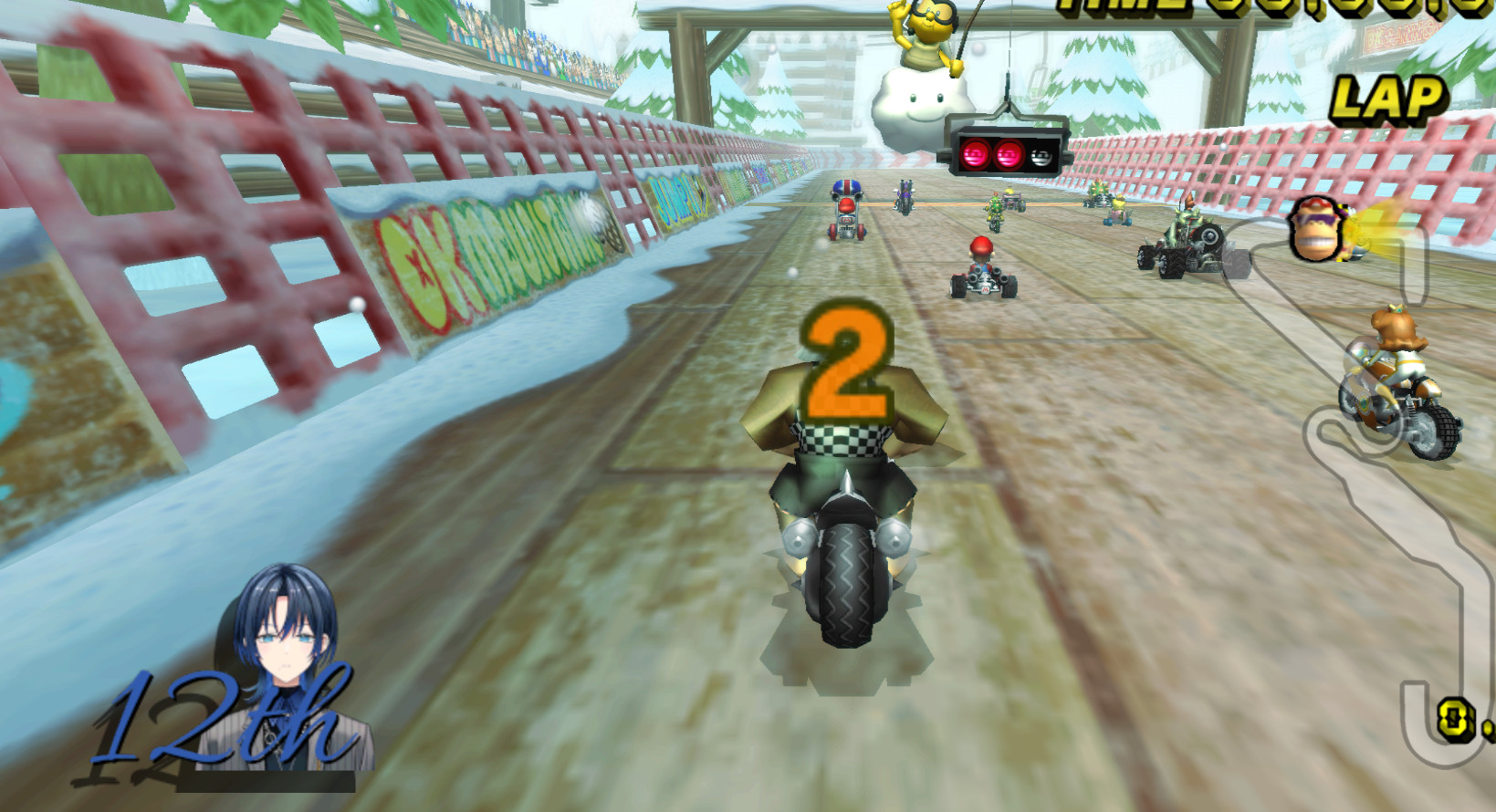 Hololive Position tracker Mod for Mario Kart Wii | MKWii Mods