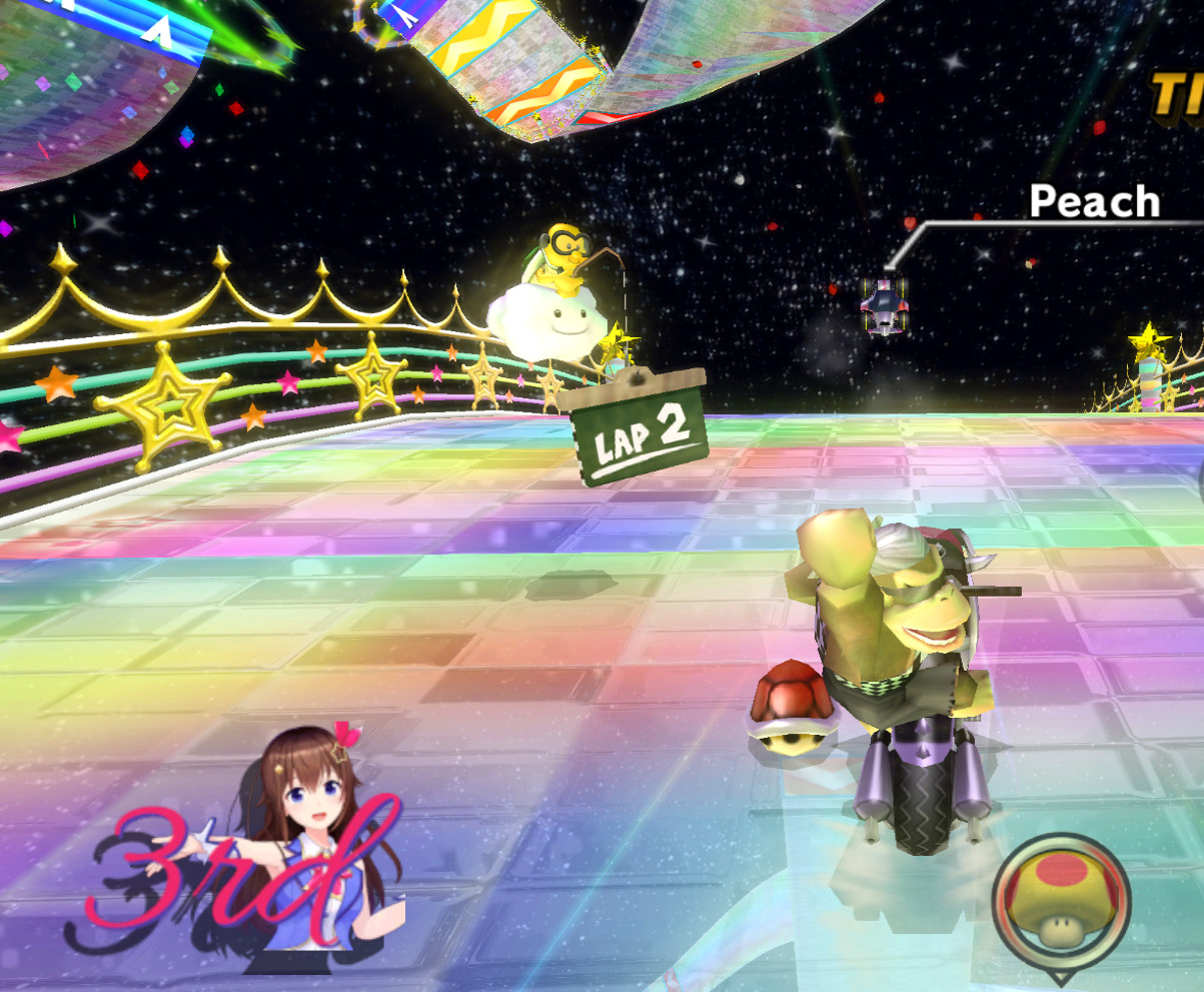 Hololive Position tracker Mod for Mario Kart Wii | MKWii Mods