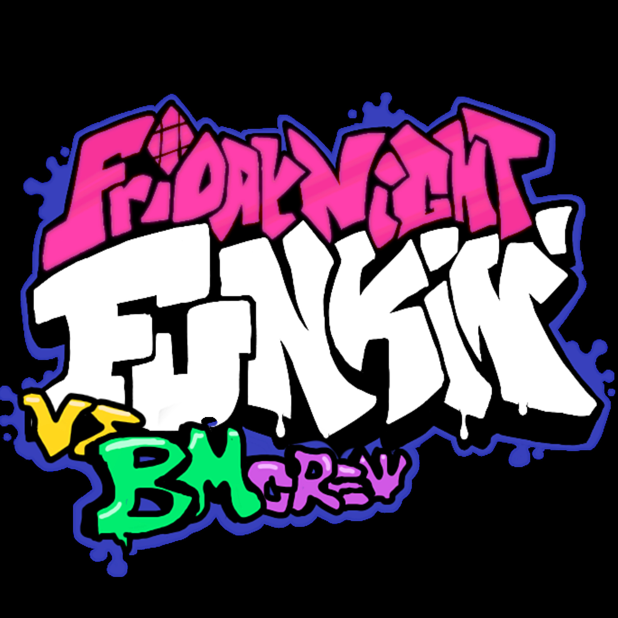 VS BM CREW..? Mod for Friday Night Funkin' | FNF Mods