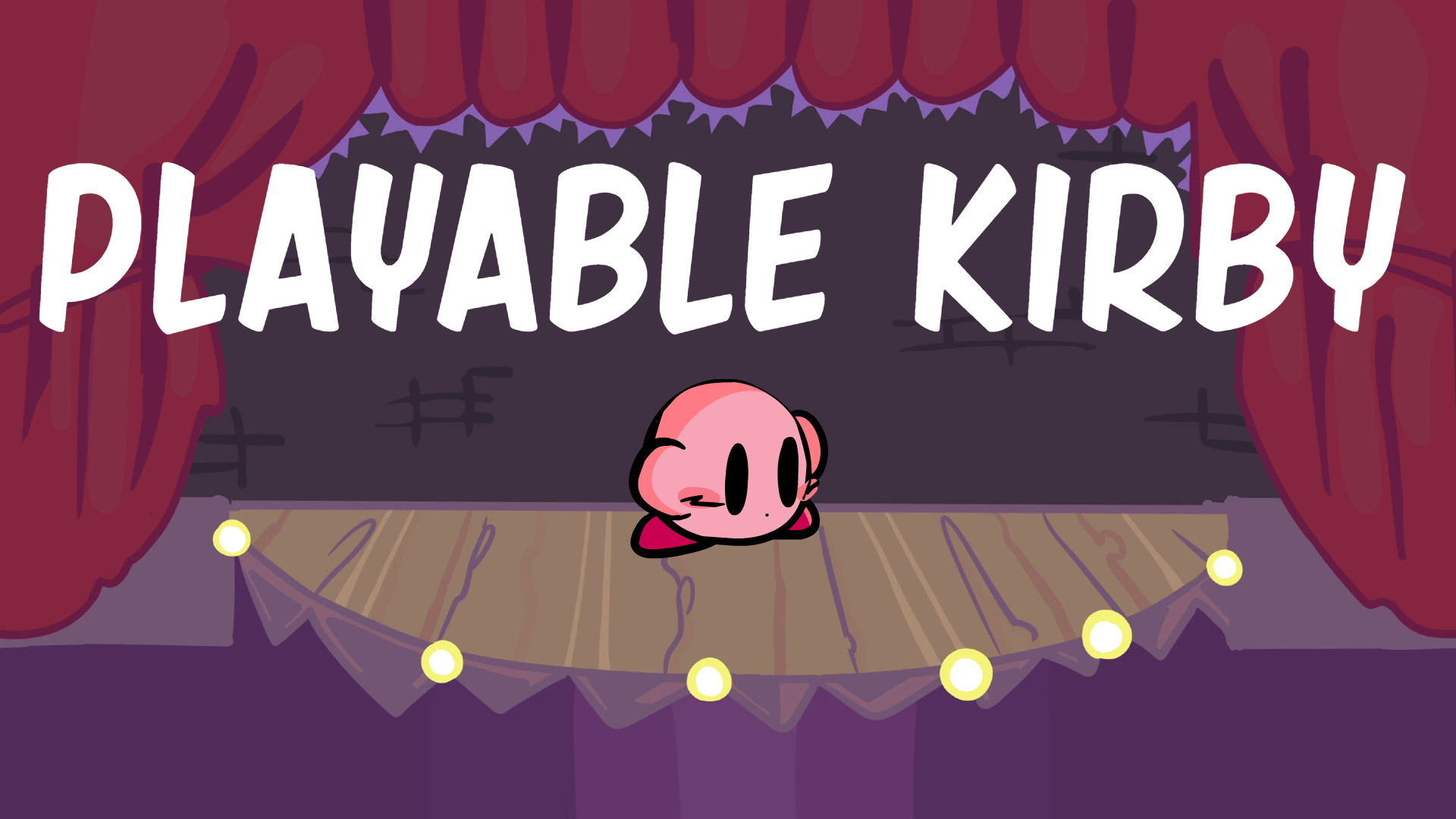 Playable Kirby Mod for Friday Night Funkin' | FNF Mods