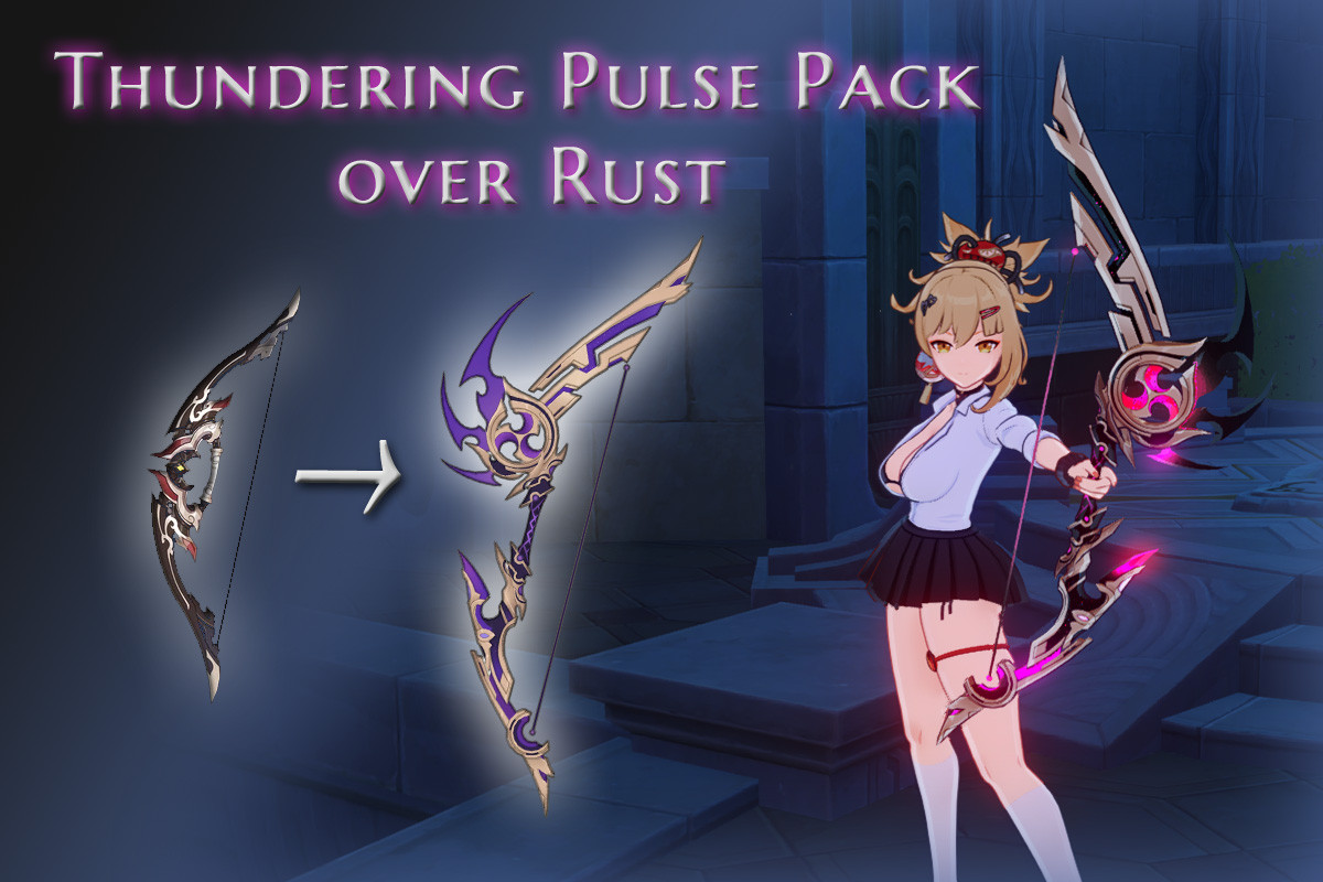 Thundering Pulse Pack! over Rust Mod for Genshin Impact | GI Mods