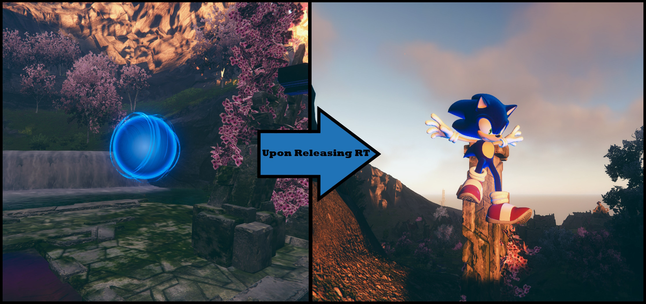 Aerial Drop Dash Mod for Sonic Frontiers | Frontiers Mods