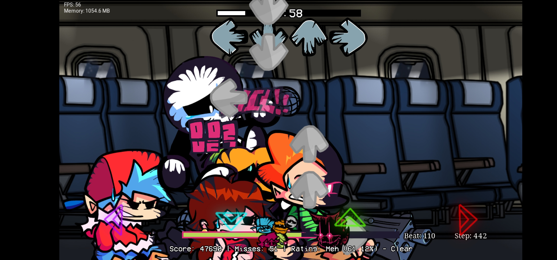 Airborne Pizzapogified but its a FCR Cover Mod for Friday Night Funkin ...