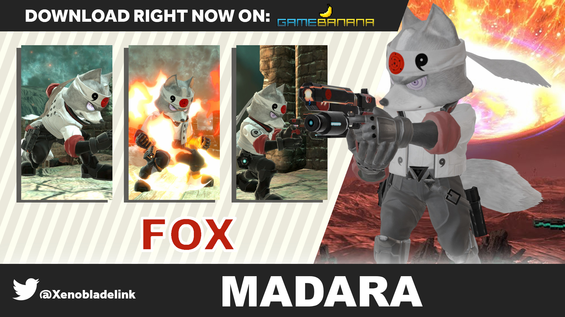 Madara Fox Mod for Super Smash Bros. Ultimate | SSBU Mods