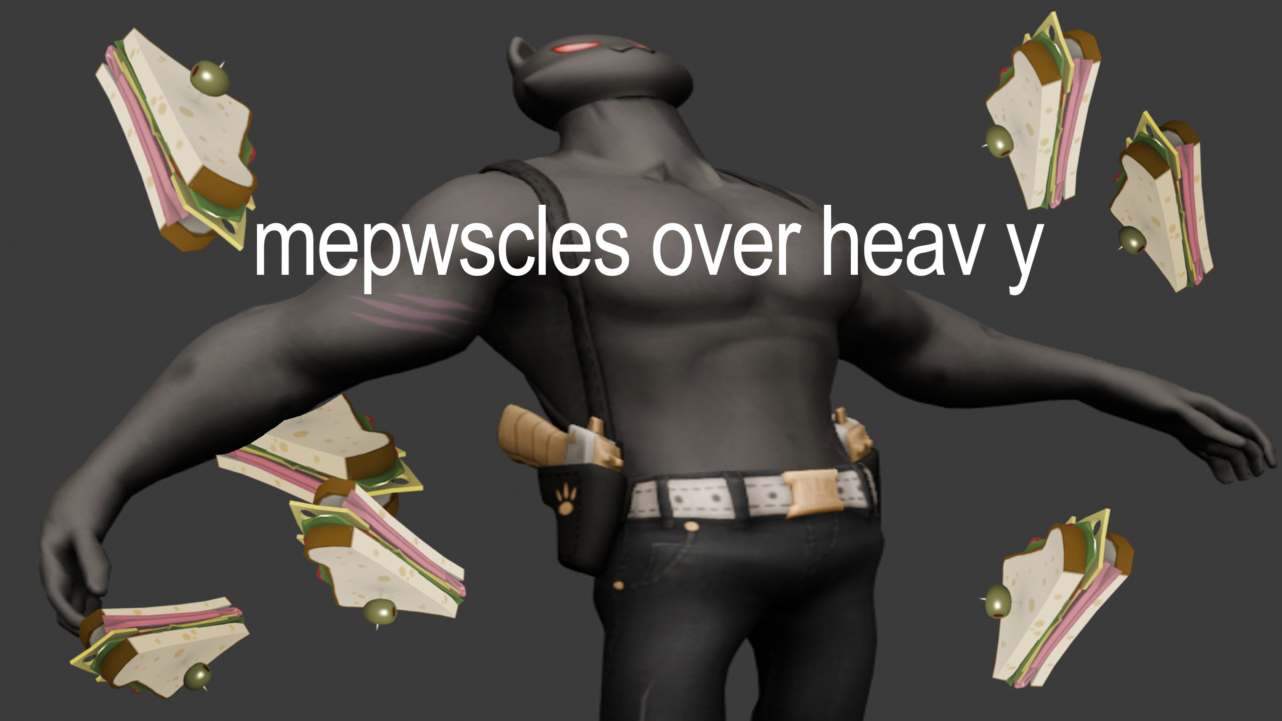 Meowscles Over Heavy (jim edition) Mod for Team Fortress 2 | TF2 Mods