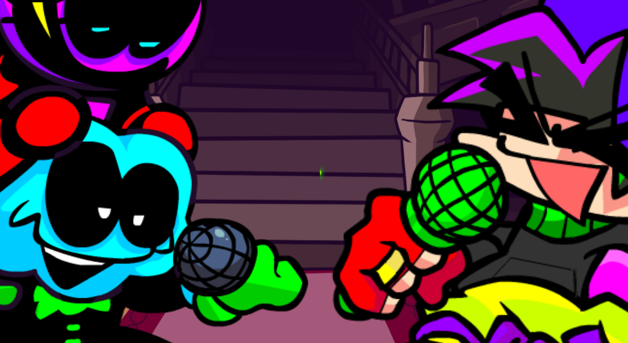[SENSITIVE CONTENT] fnf raimbow neo city world demo Mod for Friday ...