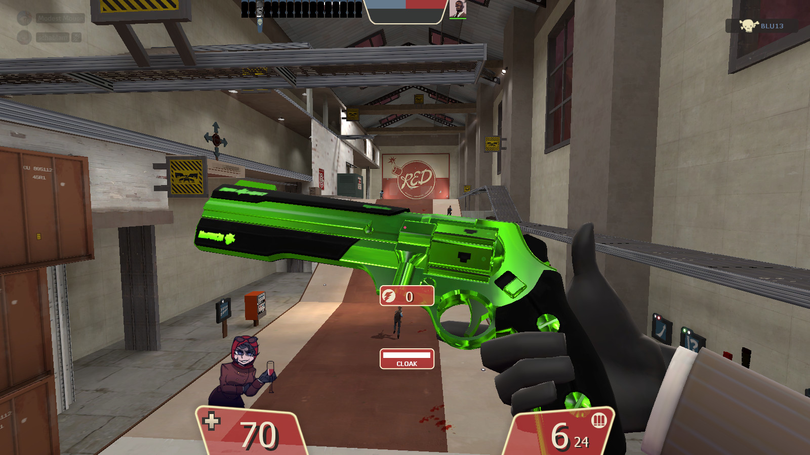 "Jewel" Diamondback skins Mod for Team Fortress 2 | TF2 Mods