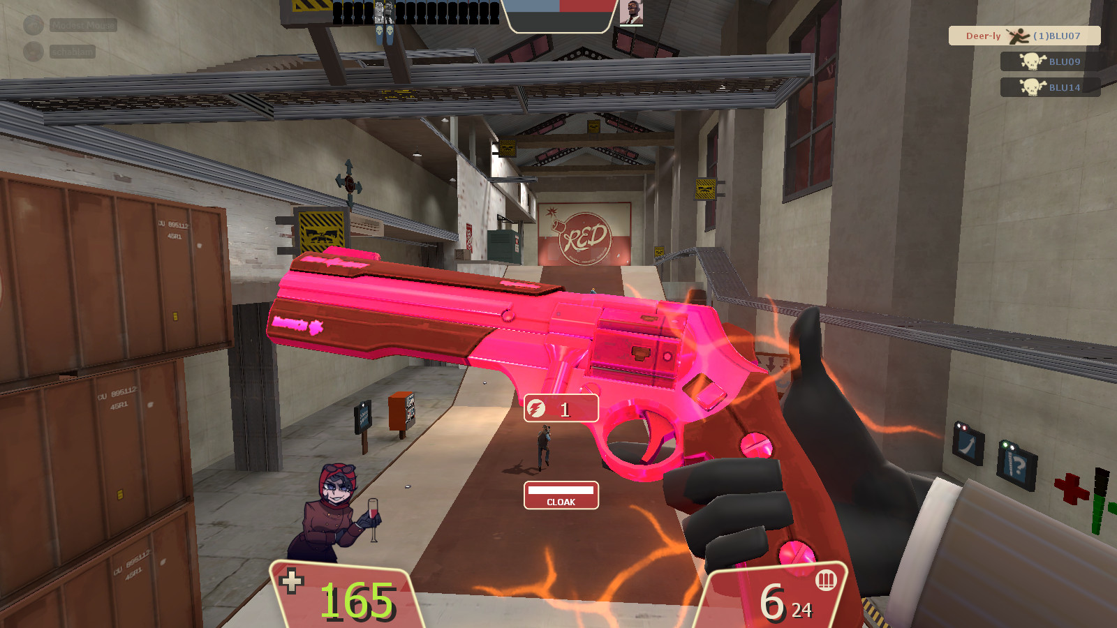 "Jewel" Diamondback skins Mod for Team Fortress 2 | TF2 Mods