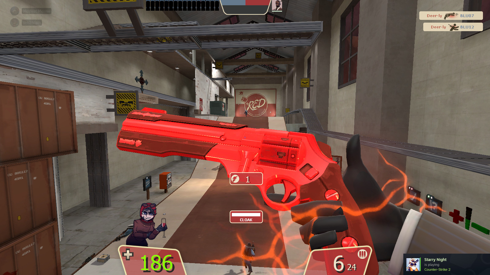 "Jewel" Diamondback skins Mod for Team Fortress 2 | TF2 Mods