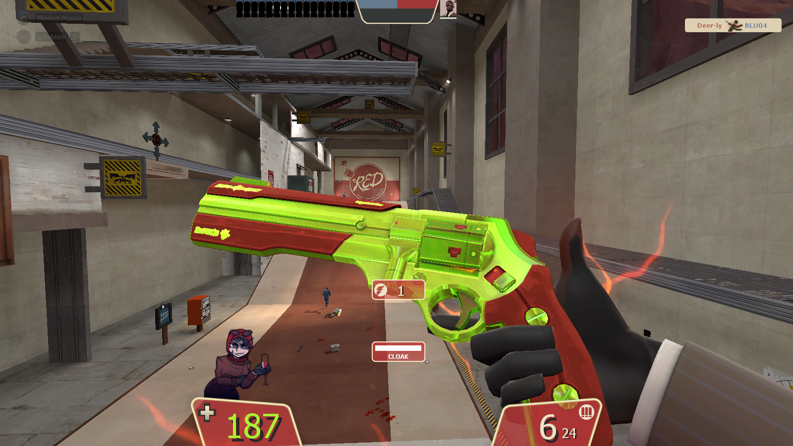 "Jewel" Diamondback skins Mod for Team Fortress 2 | TF2 Mods