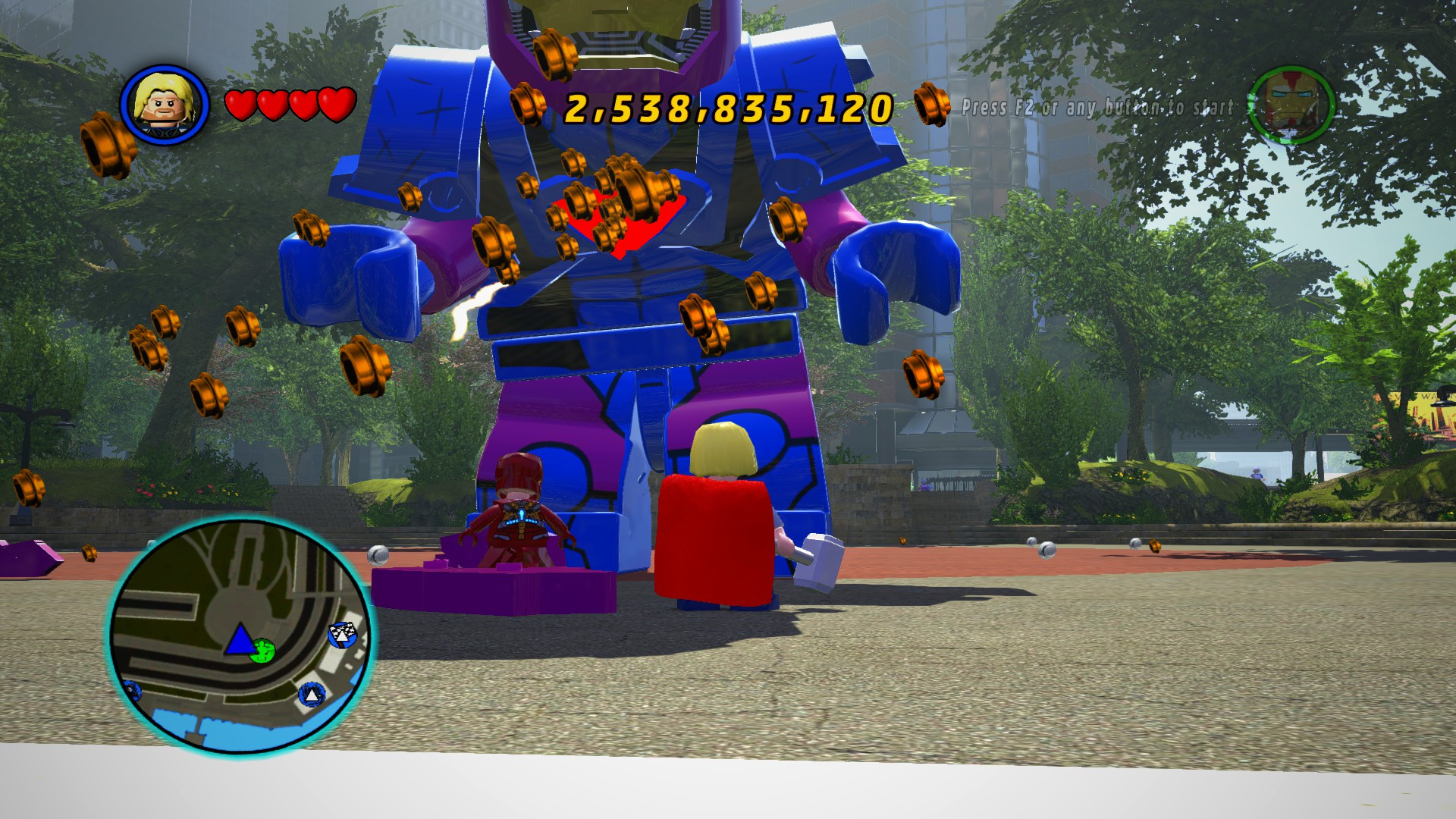 the cosmic brick reshade Mod for LEGO Marvel Super Heroes | LEGO:MSH Mods