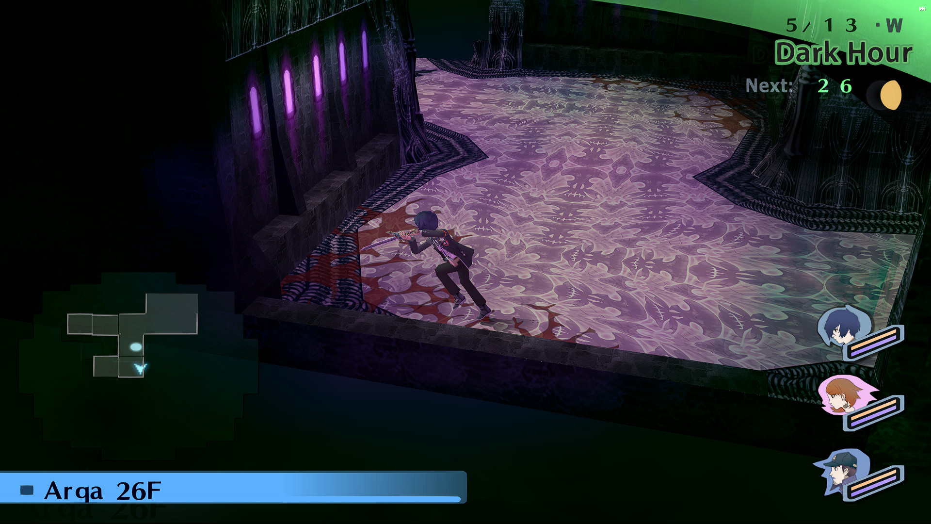 P3F HD minimap Mod for Persona 3 FES | P3FES Mods