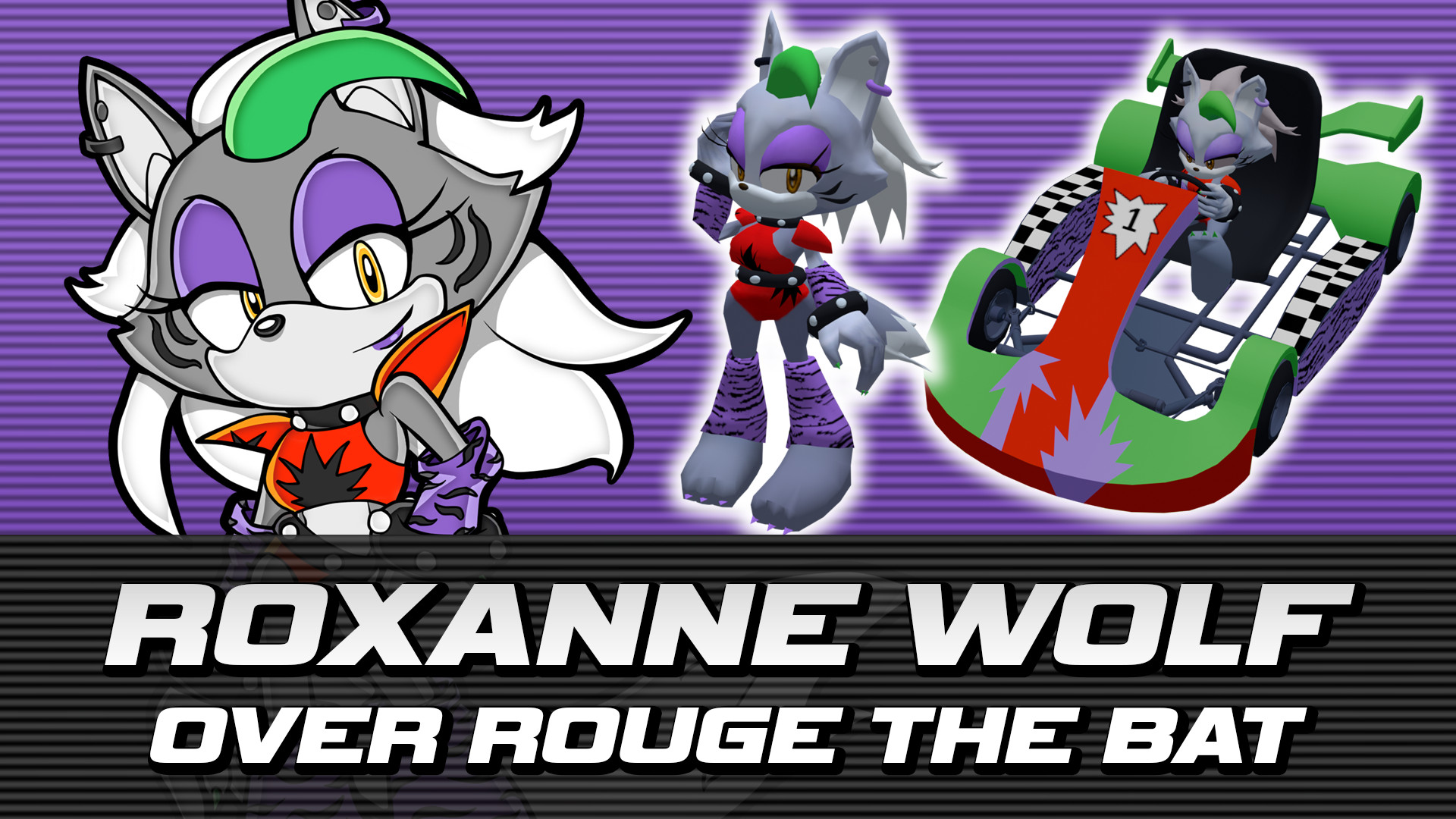 Roxanne Wolf Mod for Sonic Adventure 2 | SA2 Mods