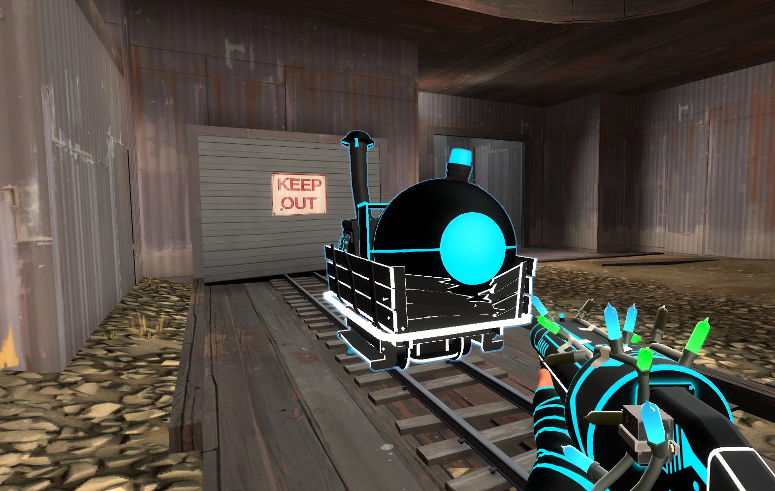 Tron Fortress - Props Mod for Team Fortress 2 | TF2 Mods