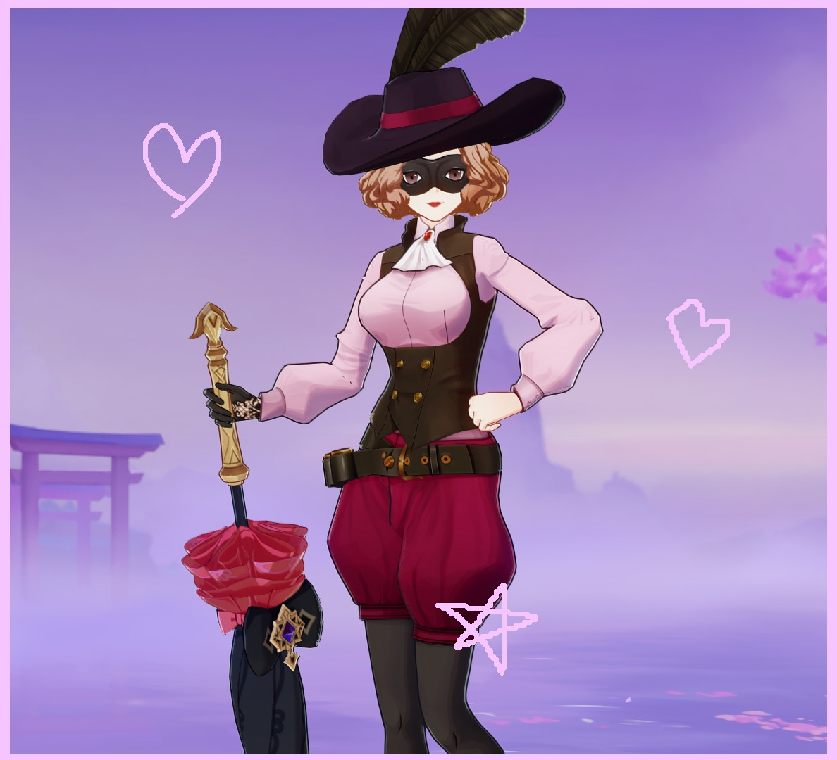 Haru Okumura: Beauty Thief (Navia) Mod for Genshin Impact | GI Mods