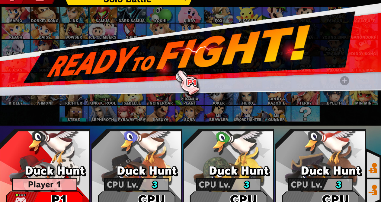 Duck Hunt Skin Modpack Mod for Super Smash Bros. Ultimate | SSBU Mods