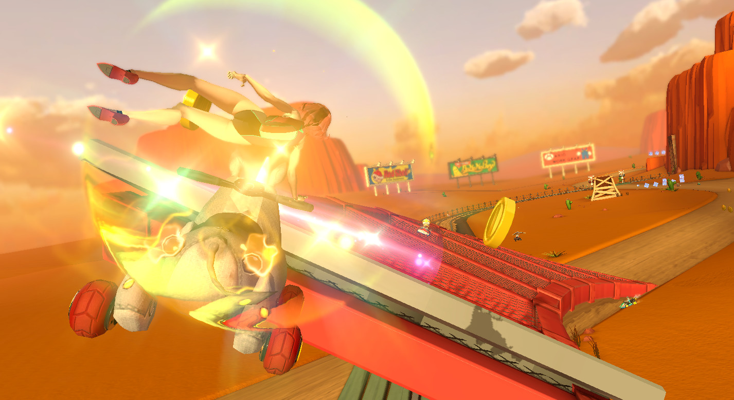 Port Pyra Swimsuit Mod for Mario Kart 8 Deluxe | MK8D Mods