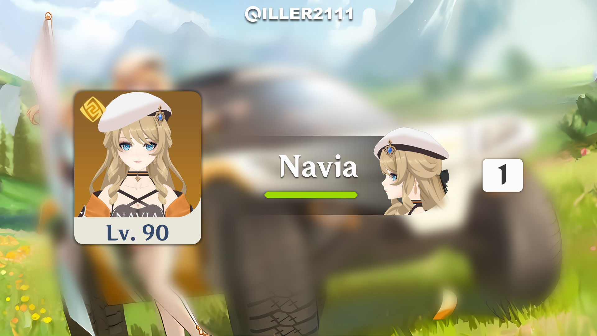 Navia Race Queen Mod for Genshin Impact | GI Mods