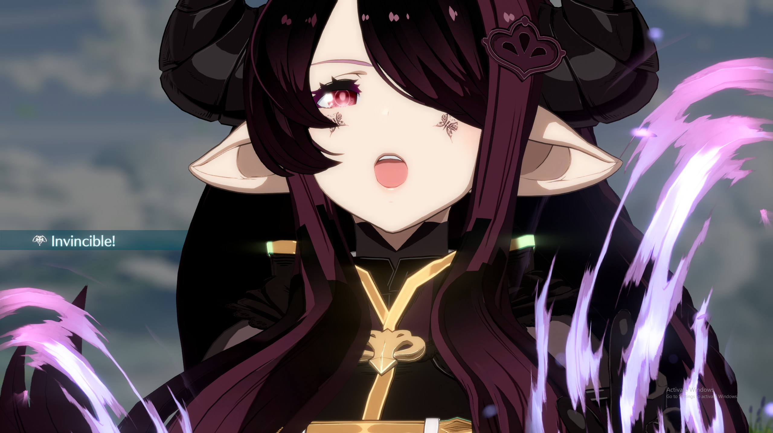 Narmaya Goth Mod Mod for Granblue Fantasy Versus: Rising | GB Rising Mods