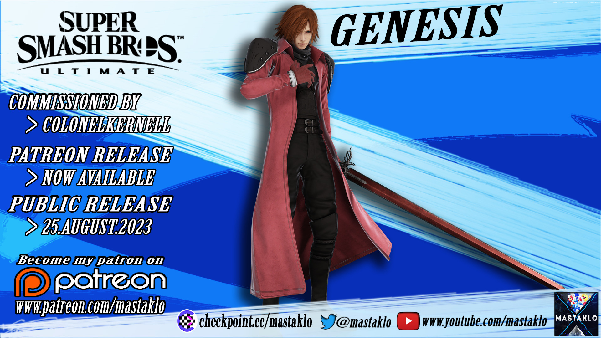 Genesis Mod for Super Smash Bros. Ultimate | SSBU Mods