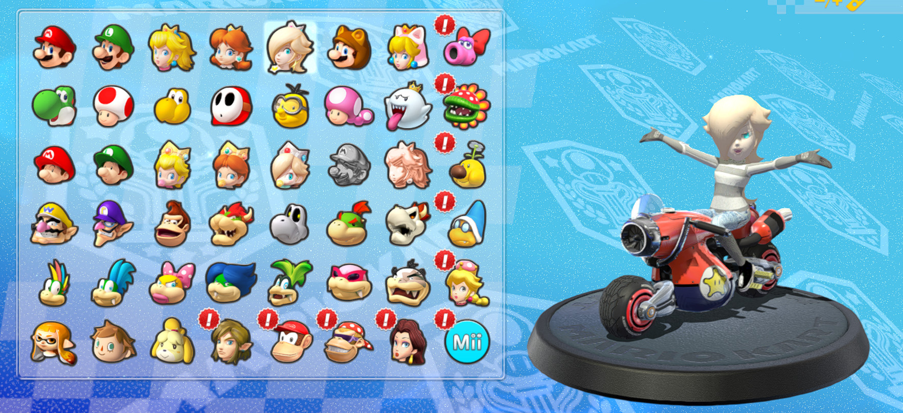 Casual Rosalina MK8D, (Biker Suit) Mod for Mario Kart 8 Deluxe | MK8D Mods